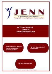 Study Notes Physical Science Grade 10 | STANMORE Secondary