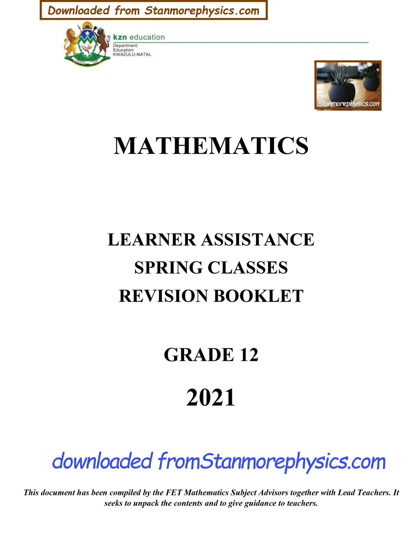 Maths Study Notes For Grade 12 These Notes Are For Papers 1 And 2 Maths Study Notes For Grade 12 These Notes Are For Papers 1 And 2