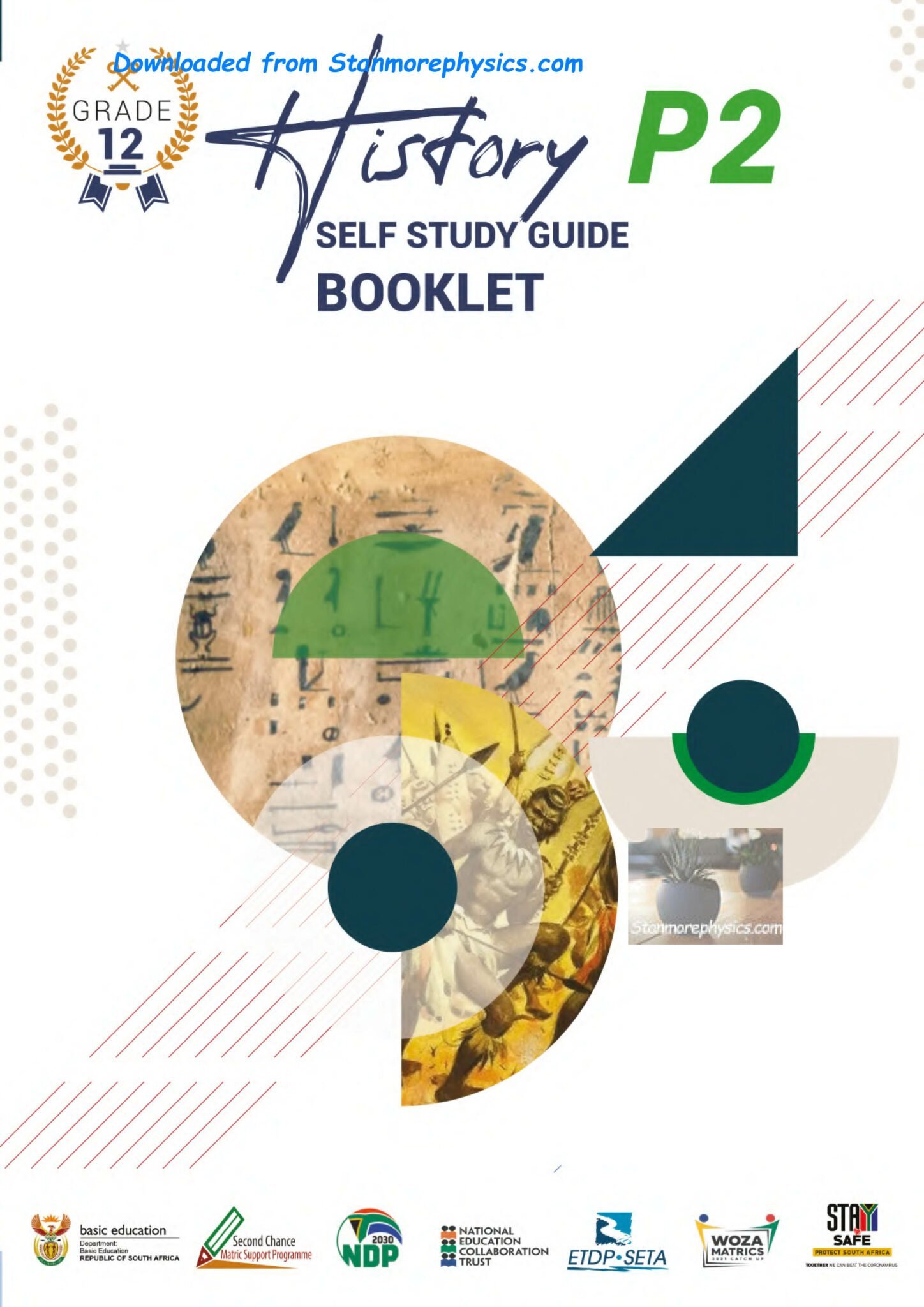 History exam papers and study notes for grade 12